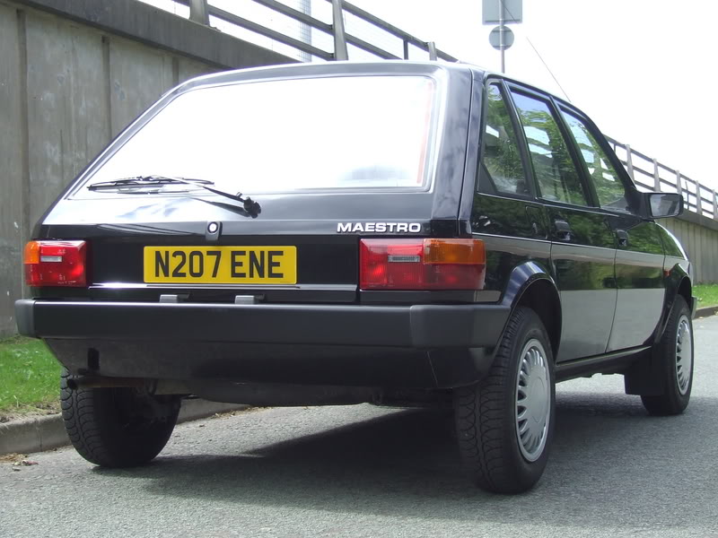 Austin Maestro technical specifications and fuel economy